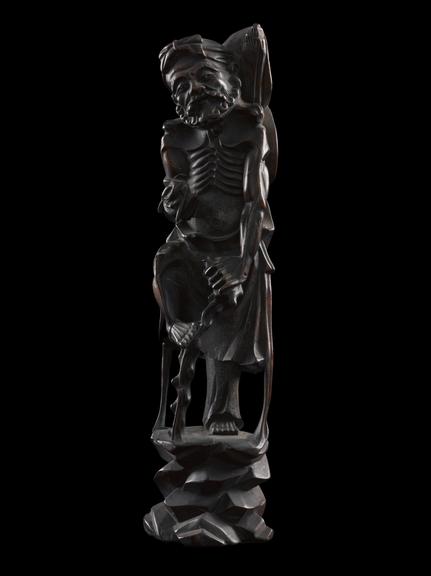 Statue of Li T'ieh-Kuai (Li Tieguai) | Science Museum Group Collection