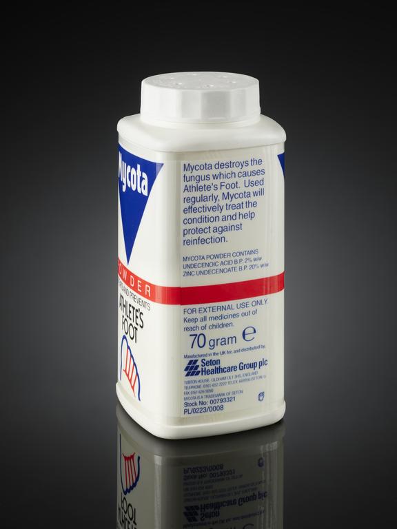 Container for 'Mycota' powder | Science Museum Group Collection