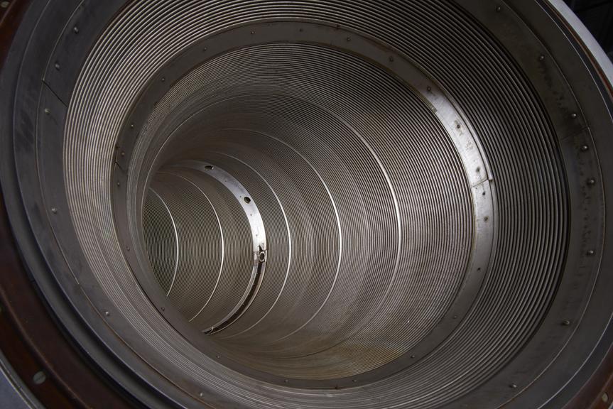 Quadrant of Zero Energy Thermonuclear Assembly (ZETA) nuclear fusion ...