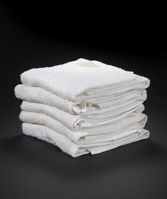 Terry towelling fabric nappies | Science Museum Group Collection