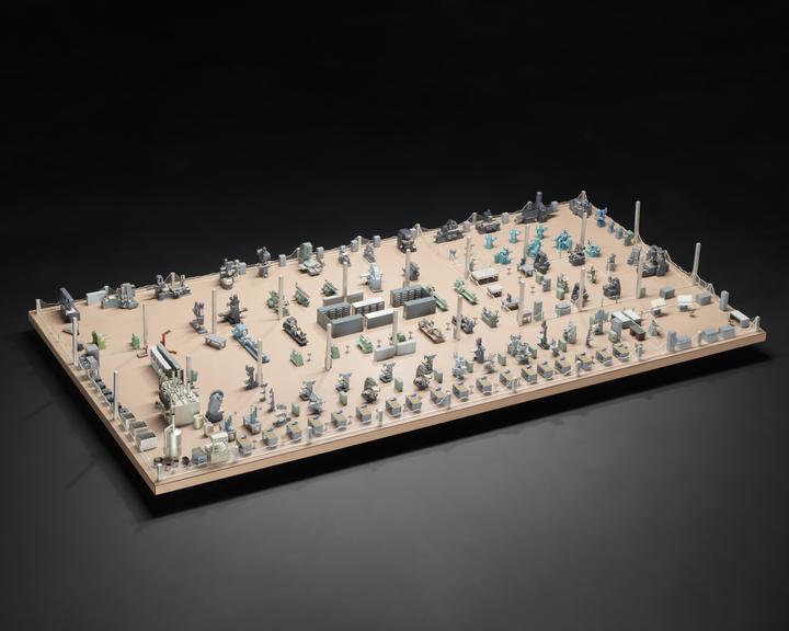 Model of 1960s toolmaking workshop | Science Museum Group Collection