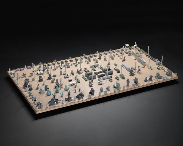 Model of 1960s toolmaking workshop | Science Museum Group Collection