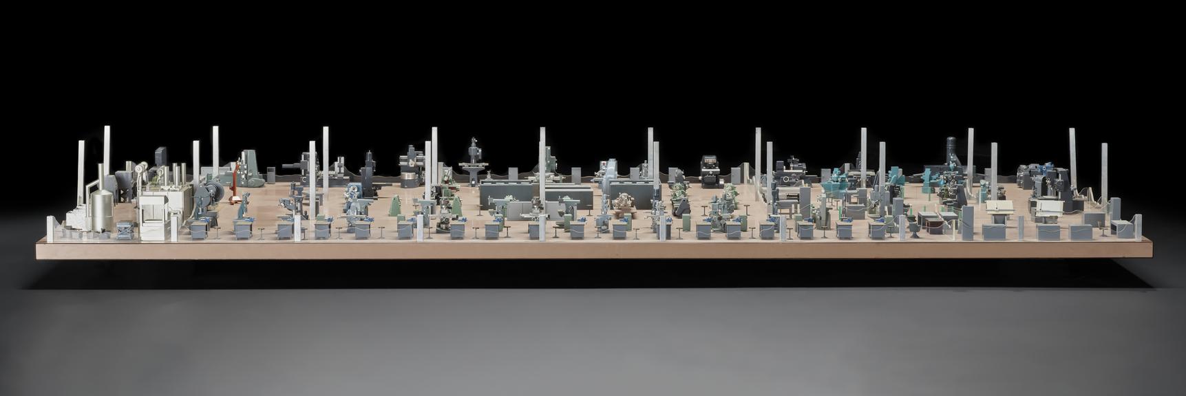Model of 1960s toolmaking workshop | Science Museum Group Collection