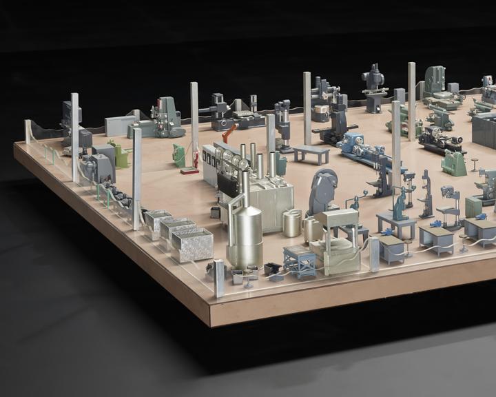 Model of 1960s toolmaking workshop | Science Museum Group Collection