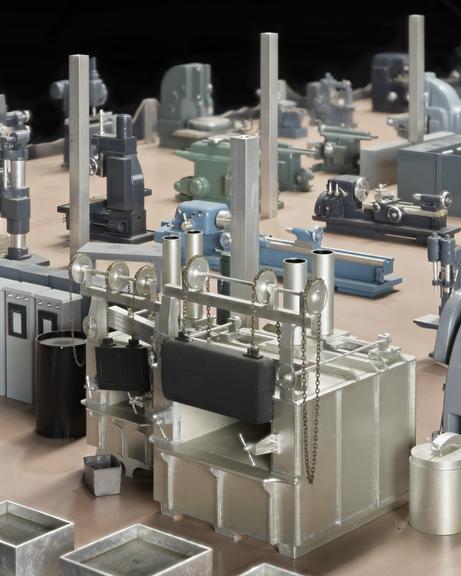 Model of 1960s toolmaking workshop | Science Museum Group Collection