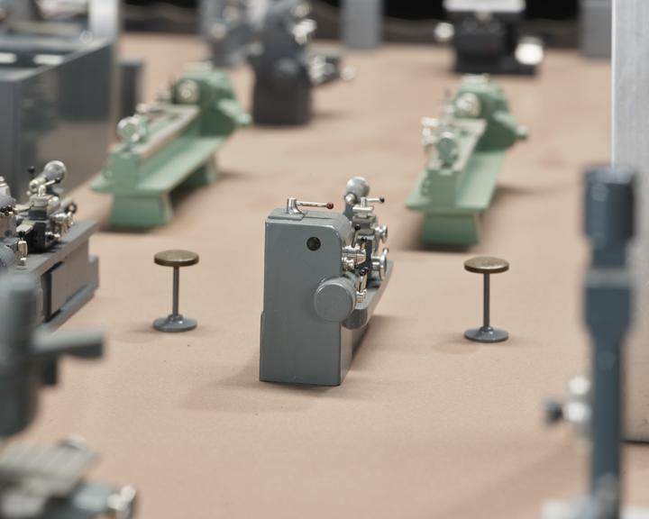 Model of 1960s toolmaking workshop | Science Museum Group Collection