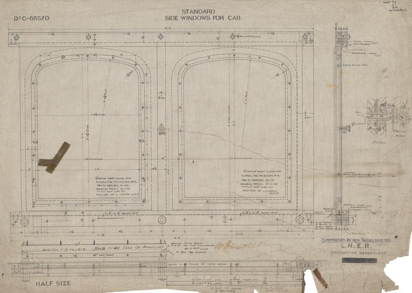 Darlington Works Locomotive Drawings | Science Museum Group Collection