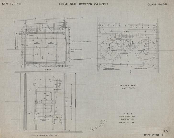 Darlington Works Locomotive Drawings | Science Museum Group Collection