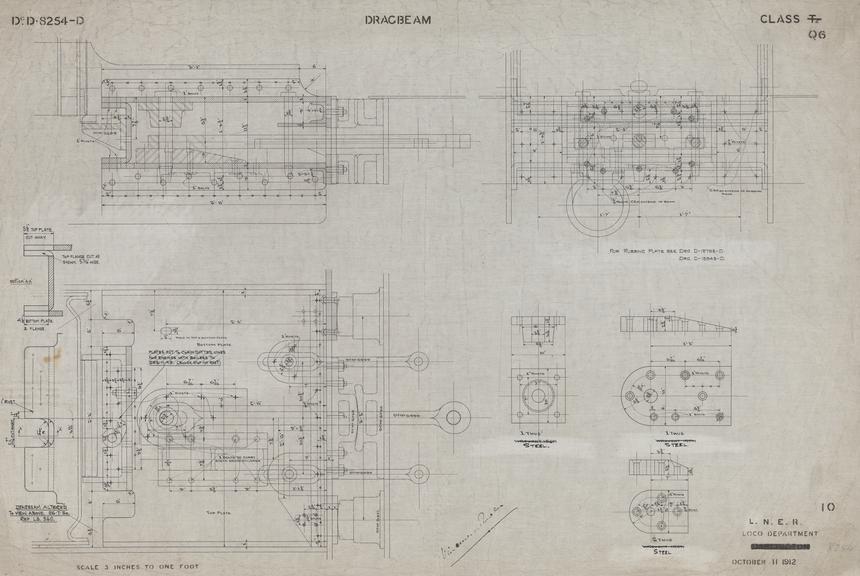 Darlington Works Locomotive Drawings | Science Museum Group Collection