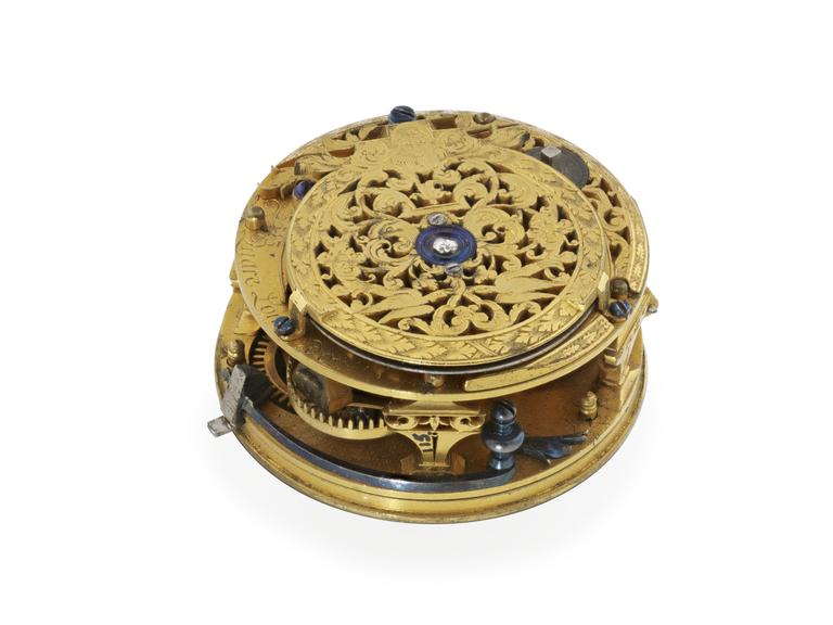 Watch movement by Daniel Quare | Science Museum Group Collection