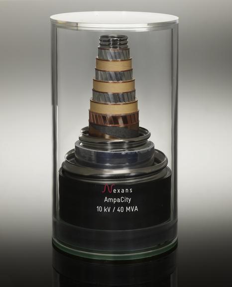 Section of Superconducting cable | Science Museum Group Collection