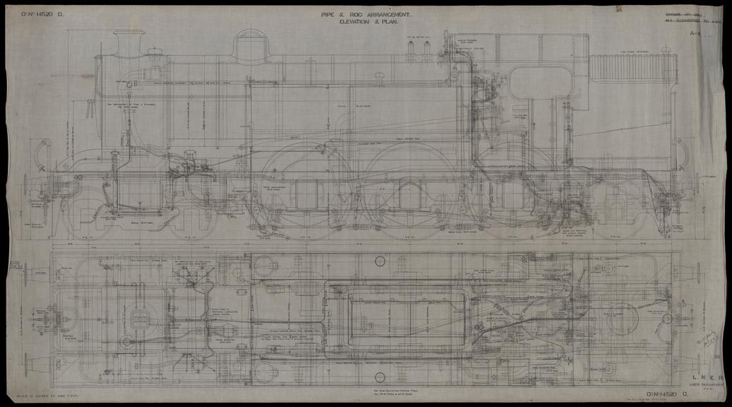 Darlington Works Locomotive Drawings | Science Museum Group Collection