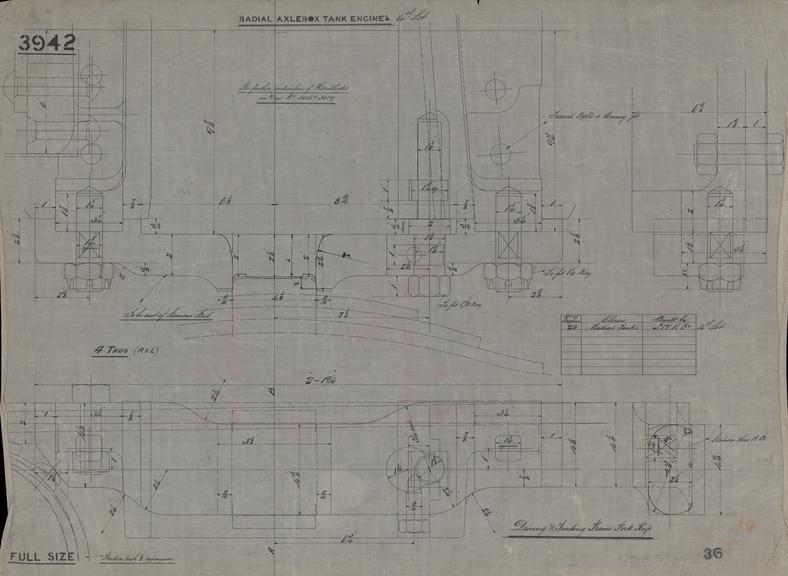 Horwich Works Locomotive Drawings | Science Museum Group Collection