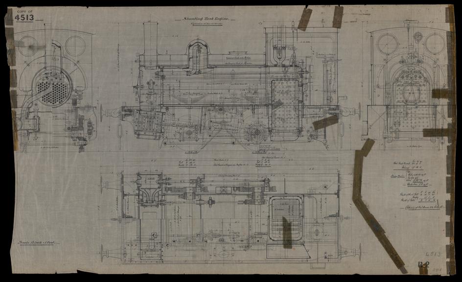 Horwich Works Locomotive Drawings | Science Museum Group Collection