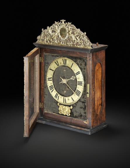 Spring-driven Bracket Clock by Isaac Thuret | Science Museum Group ...