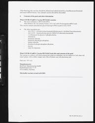 Pfizer/BioNTech COVID-19 leaflet | Science Museum Group Collection