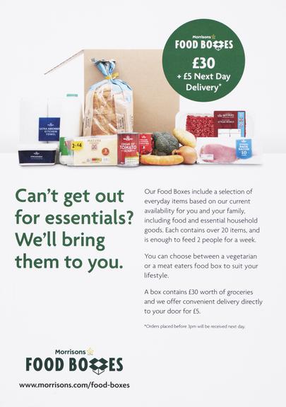 'Morrisons Food Boxes' leaflet | Science Museum Group Collection