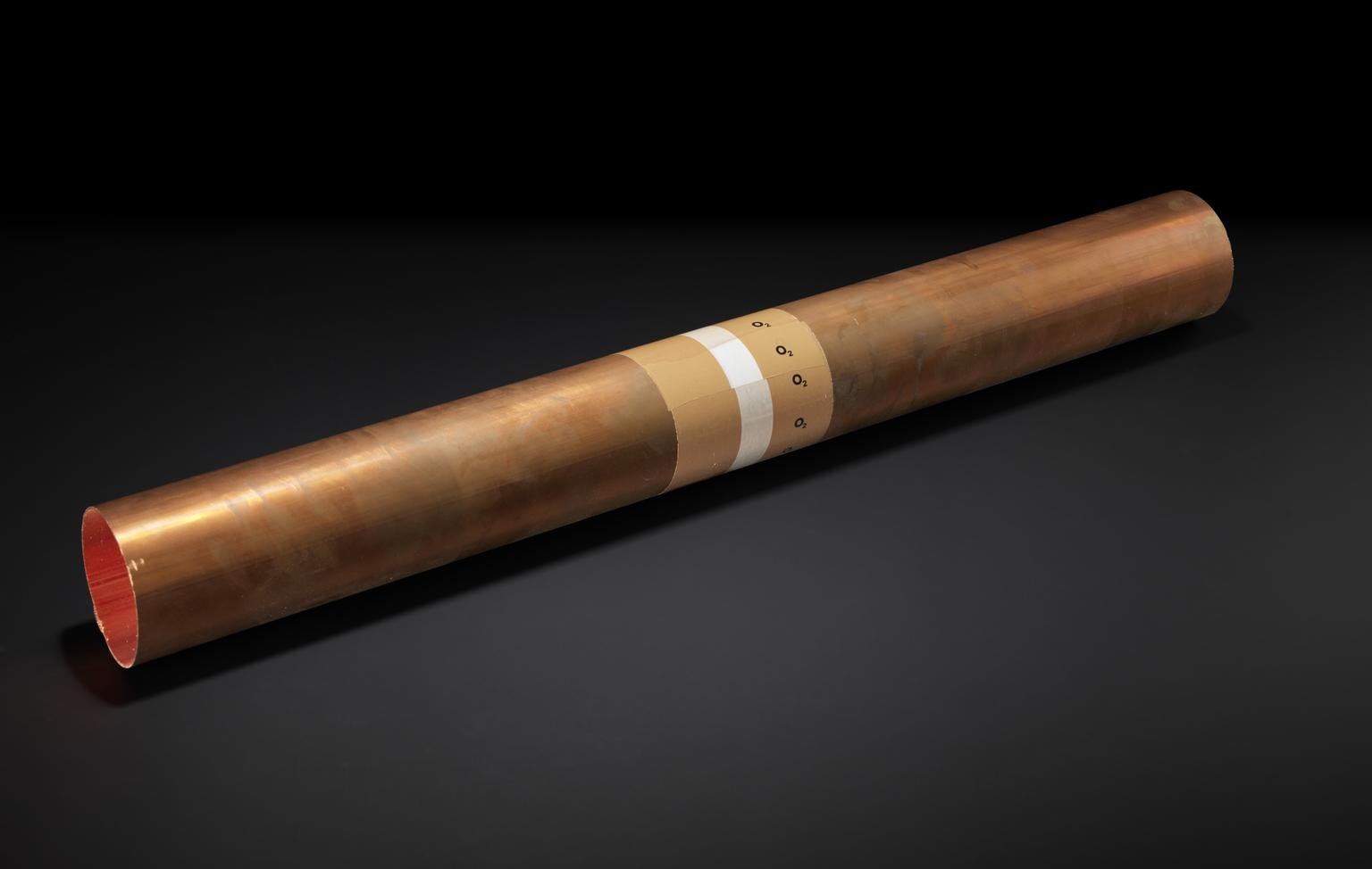 Copper Oxygen Pipe from NHS Nightingale North West | Science Museum ...