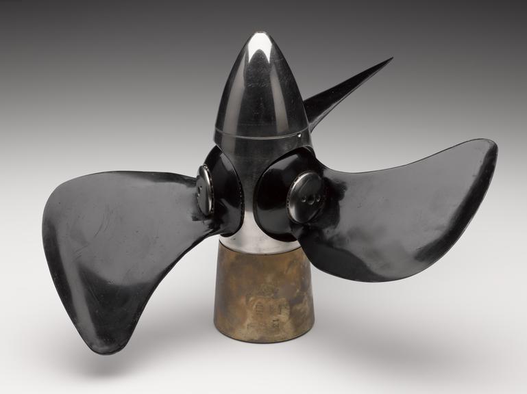 Self-Pitching Carbon Fibre Cyclic Pitch Propeller, prototype, with ...