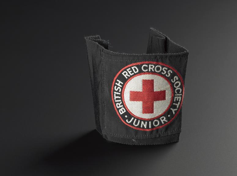 Junior Red Cross arm band | Science Museum Group Collection
