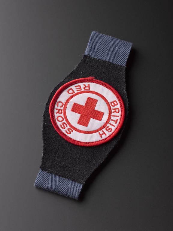 British red Cross armband | Science Museum Group Collection