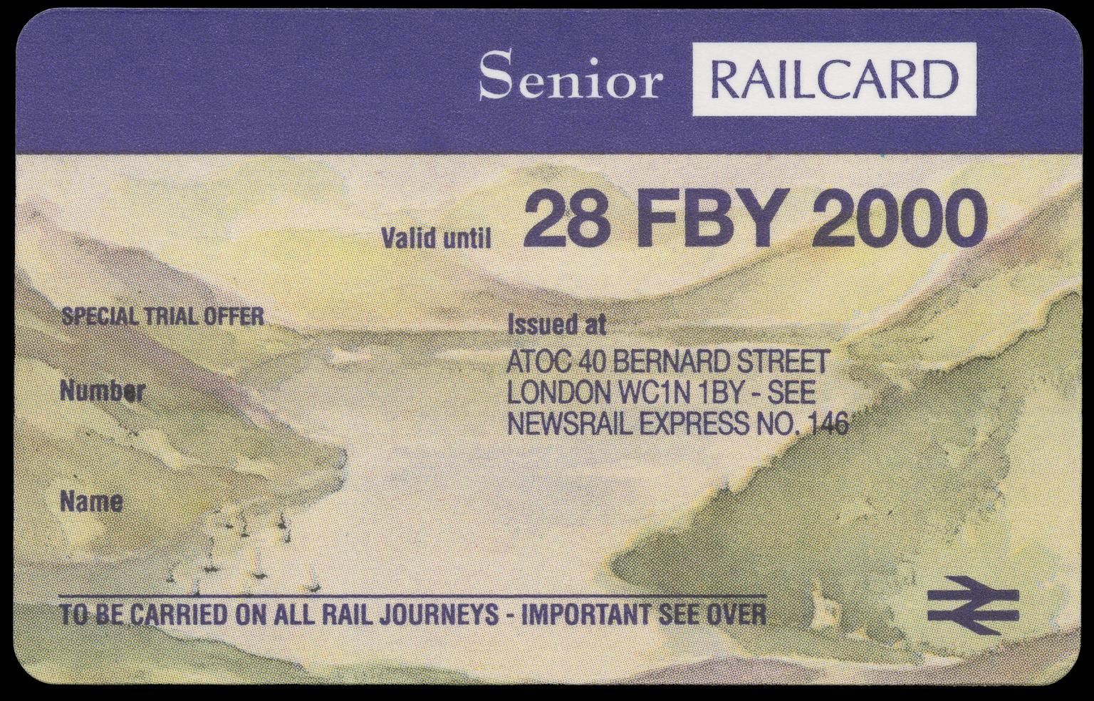 Network Railcard | Science Museum Group Collection