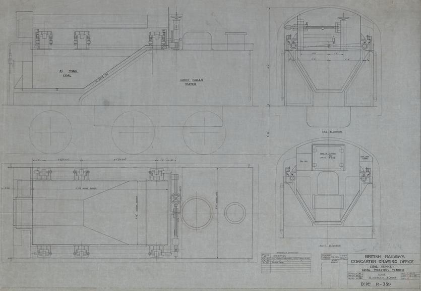 GB 756 2000-7200 Doncaster Locomotive Works Archive | Science Museum ...