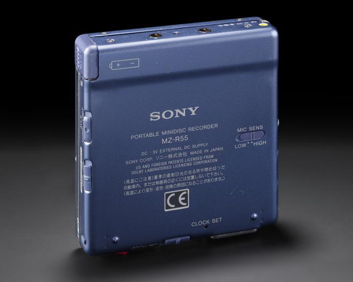 Sony ‘MD Walkman’ portable minidisc recorder MZ-R55, c.1998 | Science ...