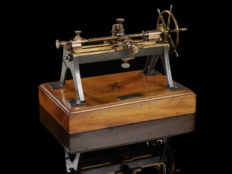 Model of Henry Maudslay's screw-cutting lathe | Science Museum Group ...