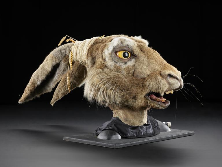 Animatronic head of the March Hare from 'Alice in Wonderland' | Science ...