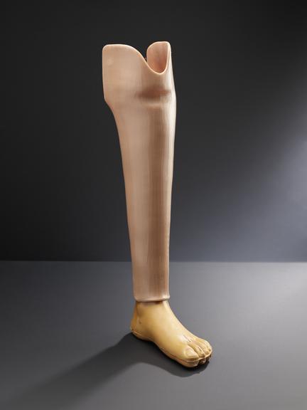 Jaipur below-knee prosthetic/artificial left leg | Science Museum Group ...