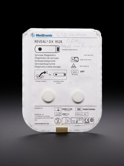 Reveal™ DX insertable cardiac monitor (ICM) also known as an ...