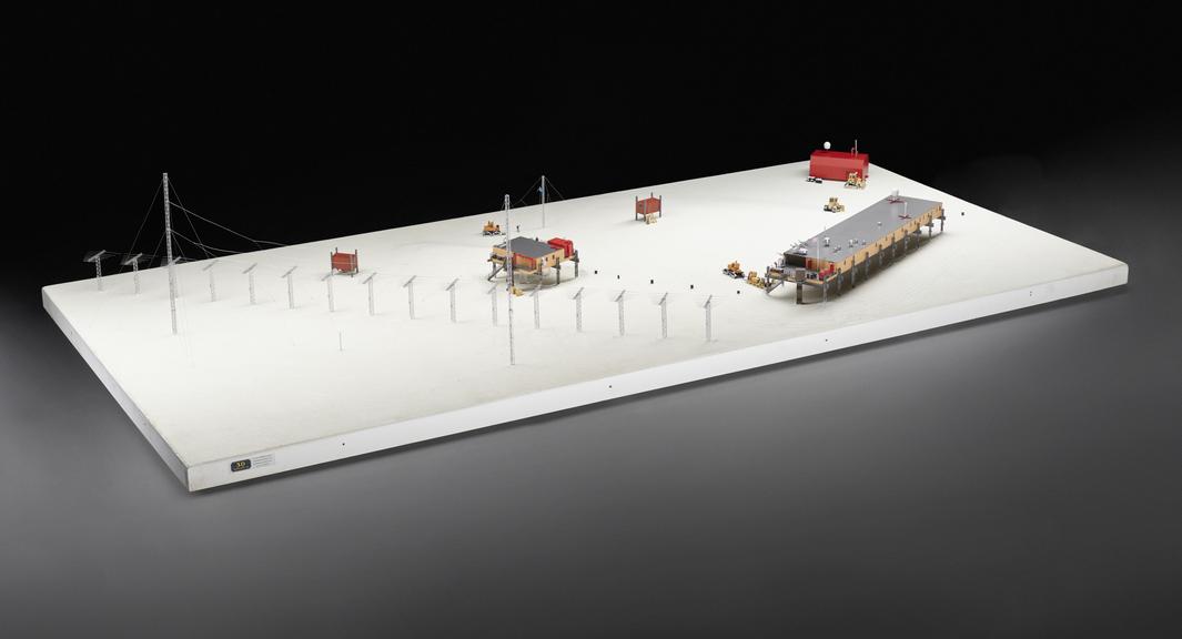 Model of Halley V Antarctic research station, 1999 | Science Museum ...