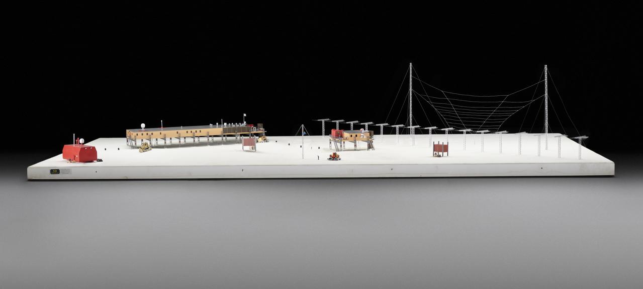 Model of Halley V Antarctic research station, 1999 | Science Museum ...