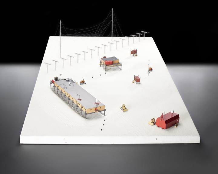 Model of Halley V Antarctic research station, 1999 | Science Museum ...