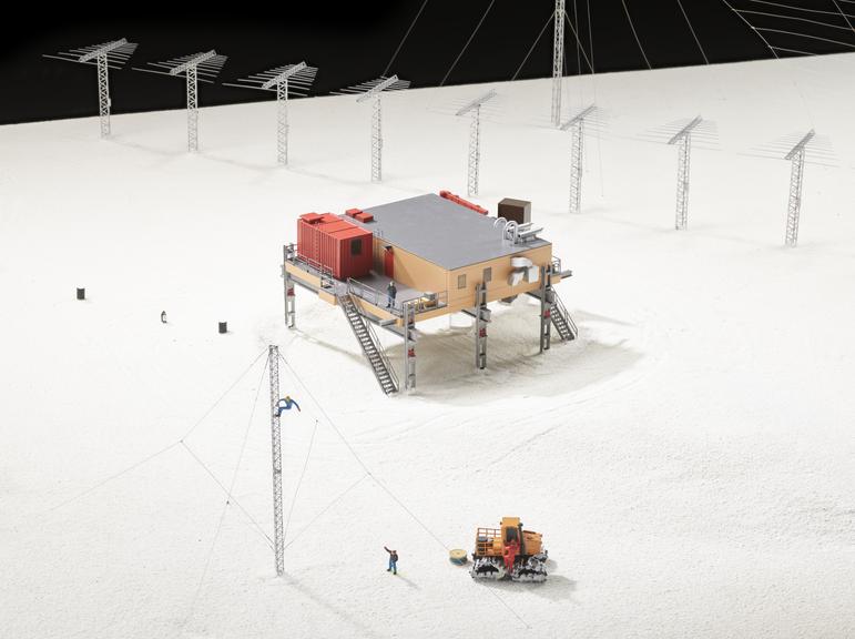 Model of Halley V Antarctic research station, 1999 | Science Museum ...