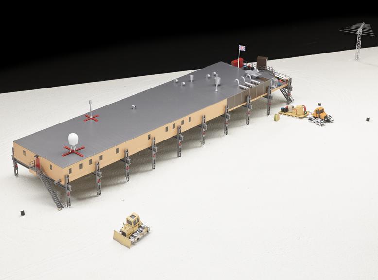Model of Halley V Antarctic research station, 1999 | Science Museum ...