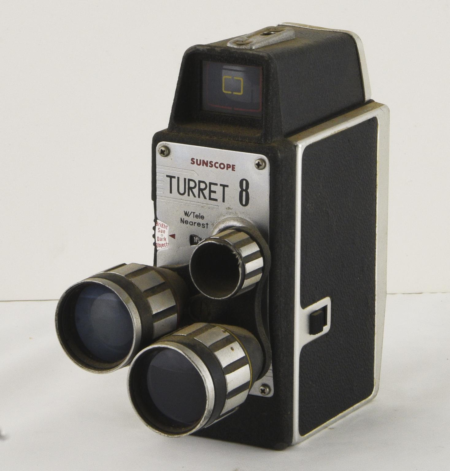 Sunscope Turret 8 8mm camera | Science Museum Group Collection