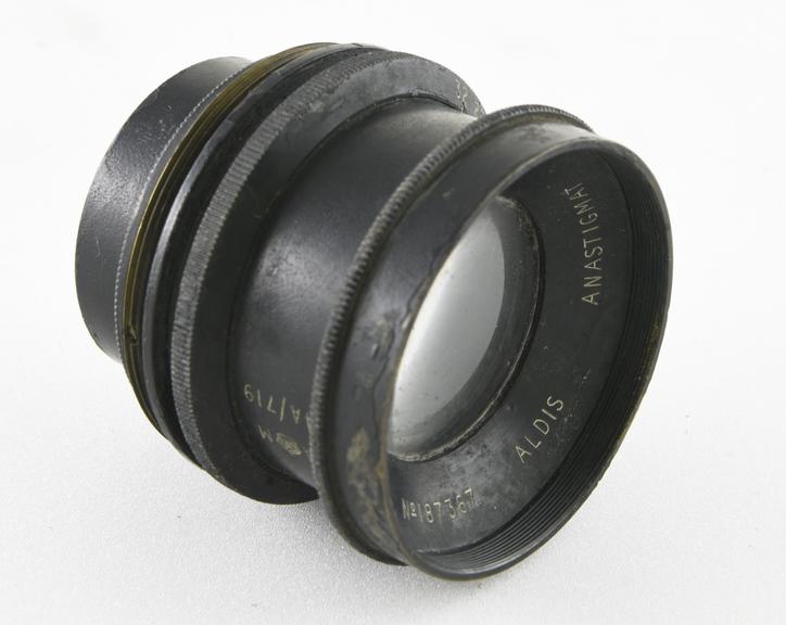 Aldis Anastigmat lens, c 1920 | Science Museum Group Collection