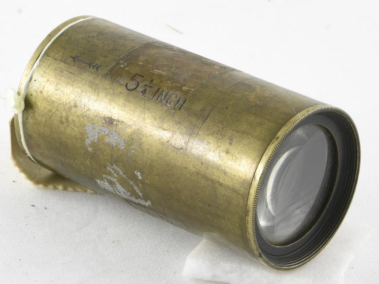 Projection Lens 5 inch f.l. | Science Museum Group Collection