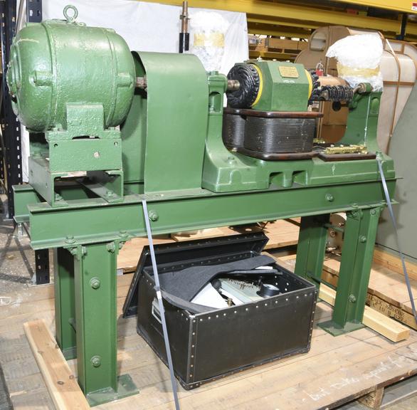 Motor Generator Set with 3 Control Panels with Instruments | Science ...