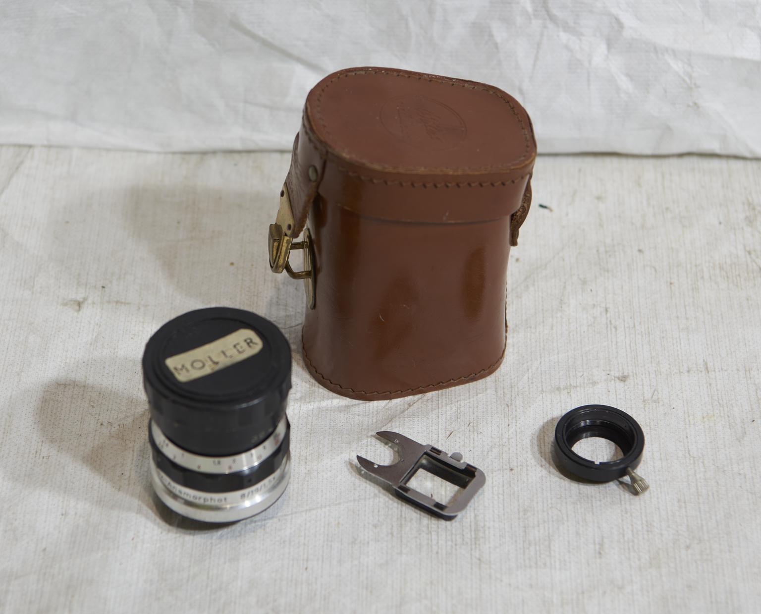 Moller Anamorphic Lens with Accessories for Bolex 8mm Camera | Science ...