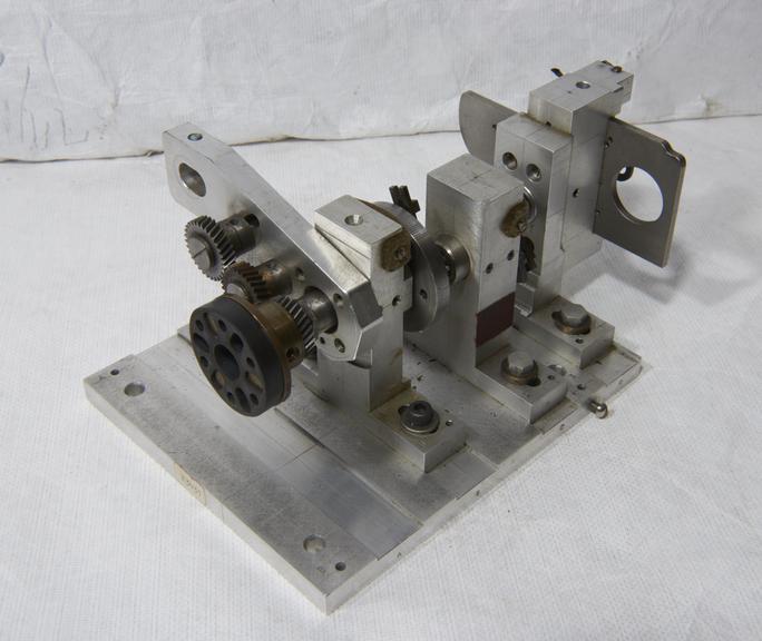 prototype mechanism for fast pulldown flying spot scanner | Science ...