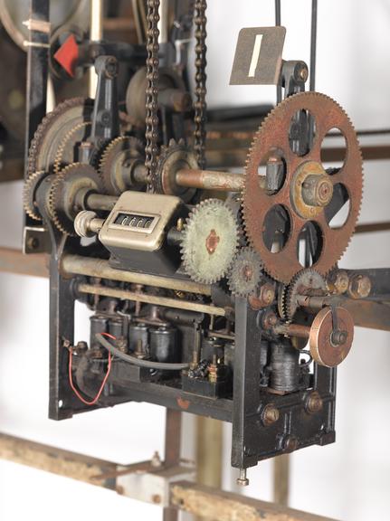 Julius Totalisator Equipment consisting of control room | Science ...