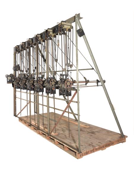 Julius Totalisator Equipment consisting of control room | Science ...