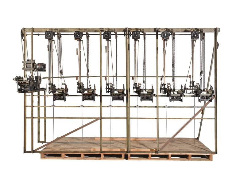 Julius Totalisator Equipment consisting of control room | Science ...