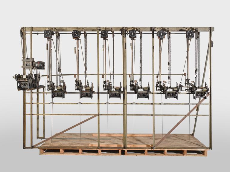 Julius Totalisator Equipment consisting of control room | Science ...