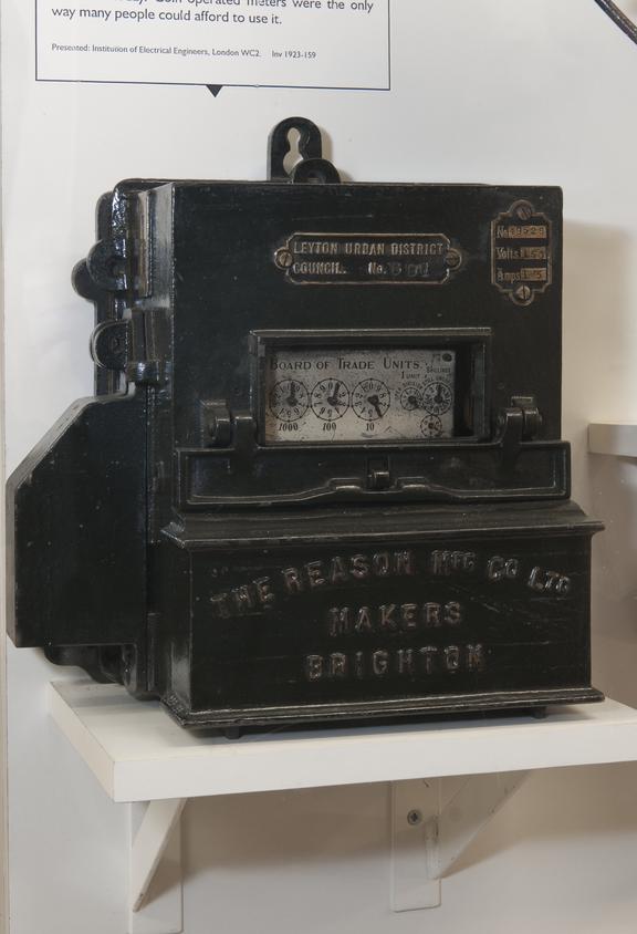 Reason slot meter, c.1920. | Science Museum Group Collection