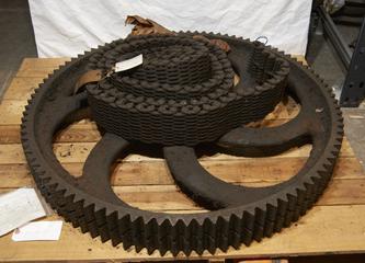 Cog Wheel and Chain for Electrical Machine | Science Museum Group ...