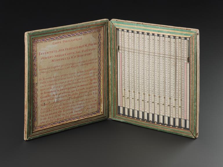 `Polygraphic papers' coder/de-coder | Science Museum Group Collection